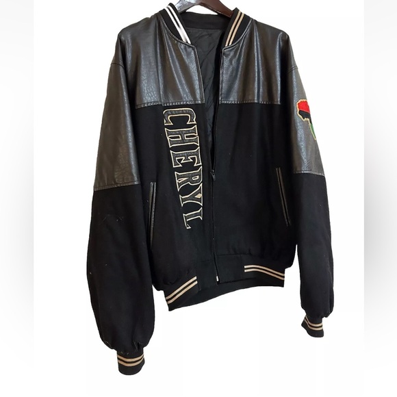 unbranded | Jackets & Coats | Rare 9s Cheryl Nefertite African Beauty Varsity Bomber Jacket The ...